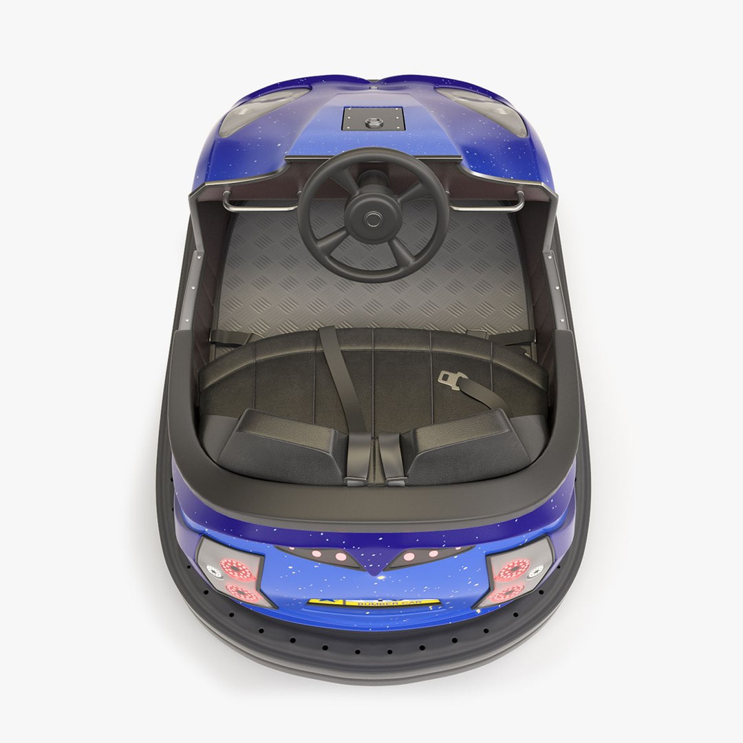 Dodgem Cars 3D Model - TurboSquid 1228537