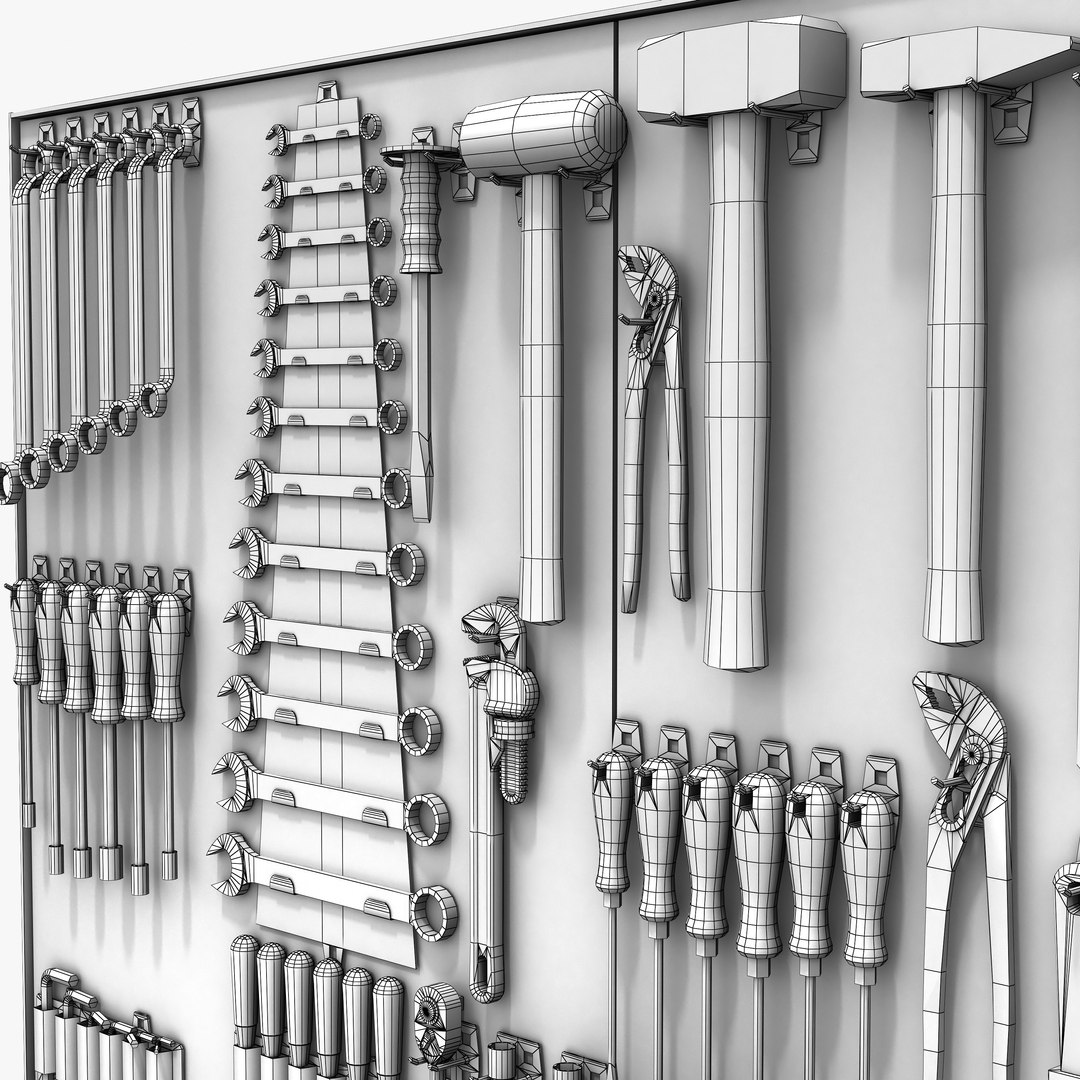 3D Model Tools Panel - TurboSquid 1433301