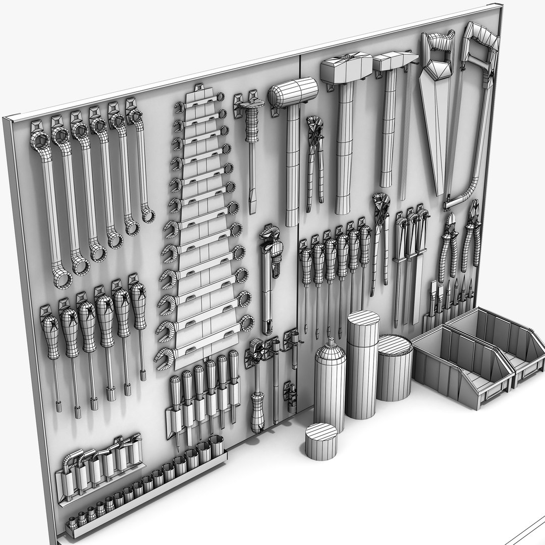 3D Model Tools Panel - TurboSquid 1433301