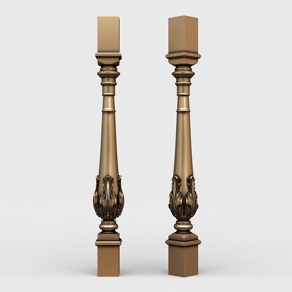 Balustrade 3D Models for Download | TurboSquid