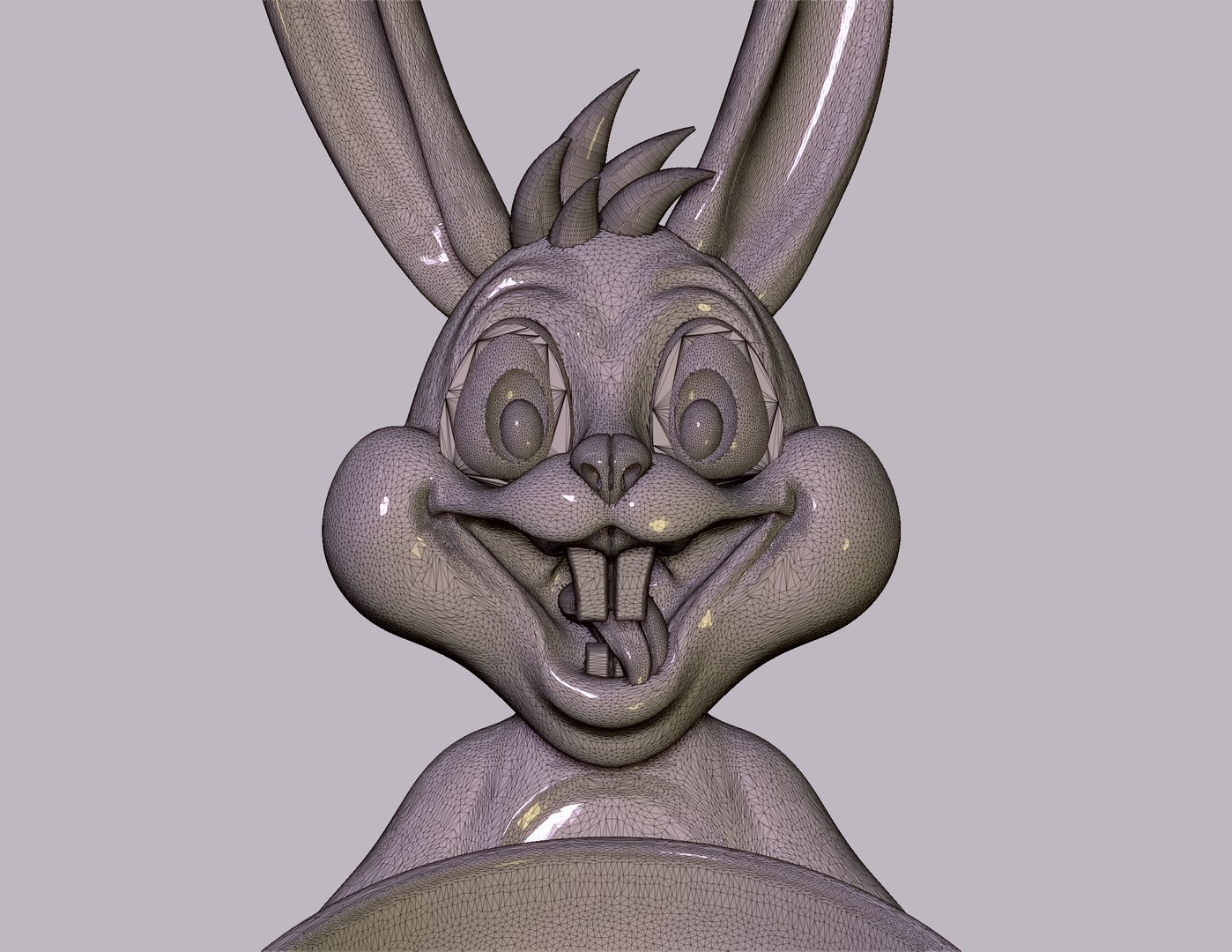 3D Rabbit With Cup For Jewelry - TurboSquid 1971157
