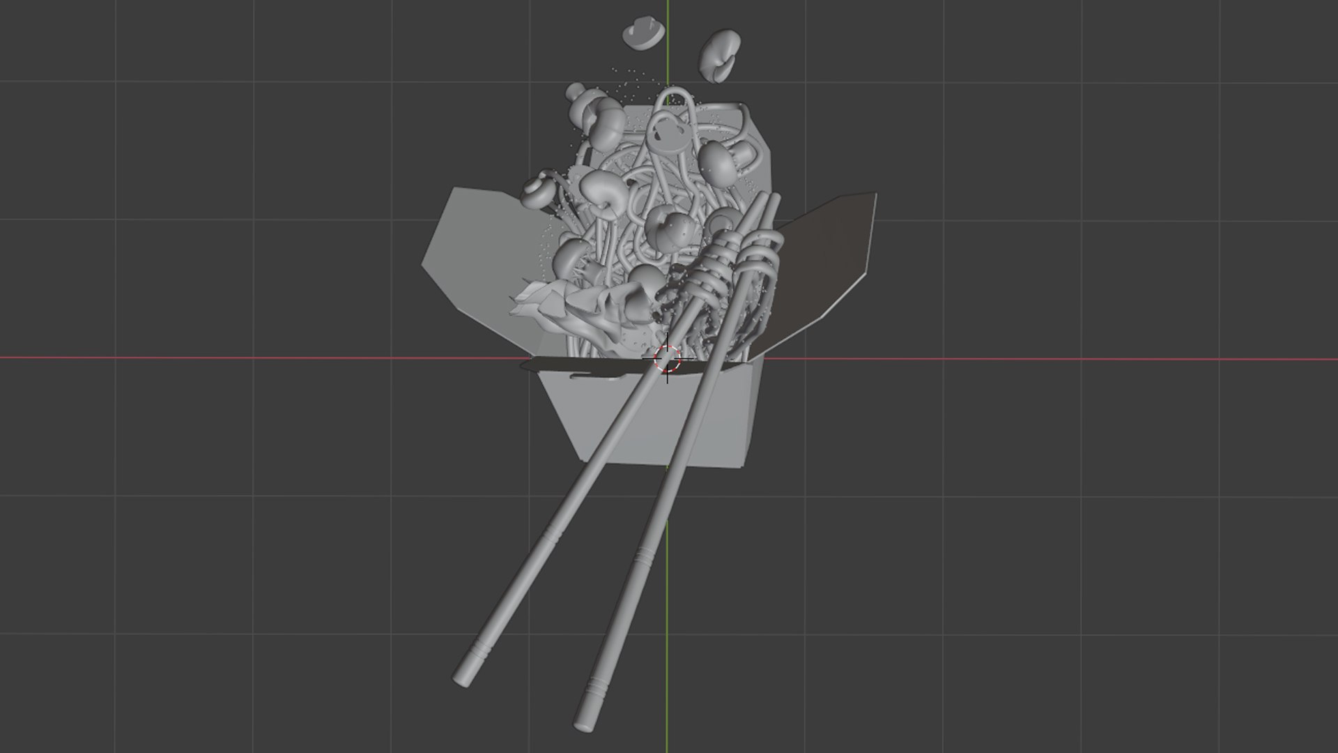 Noodle Box Model - TurboSquid 2013689