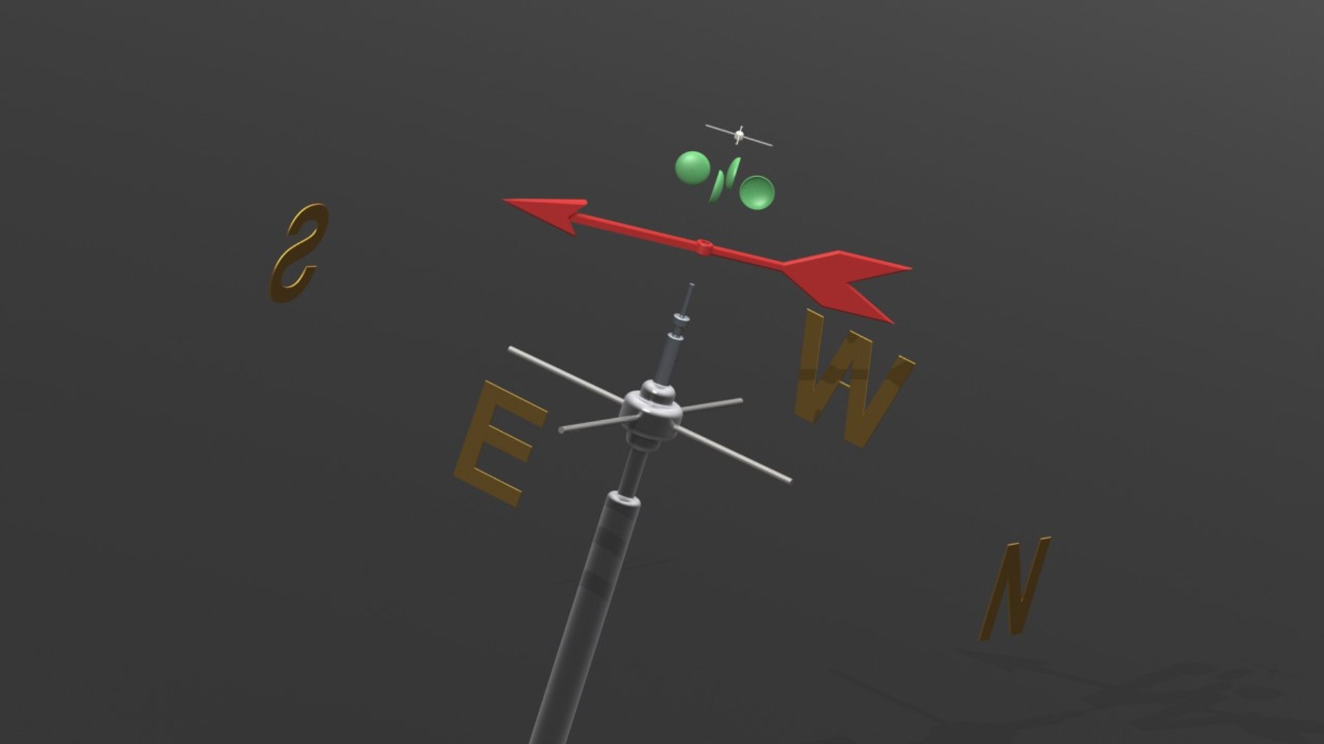 3d Dwg Weathervane Weather Vane