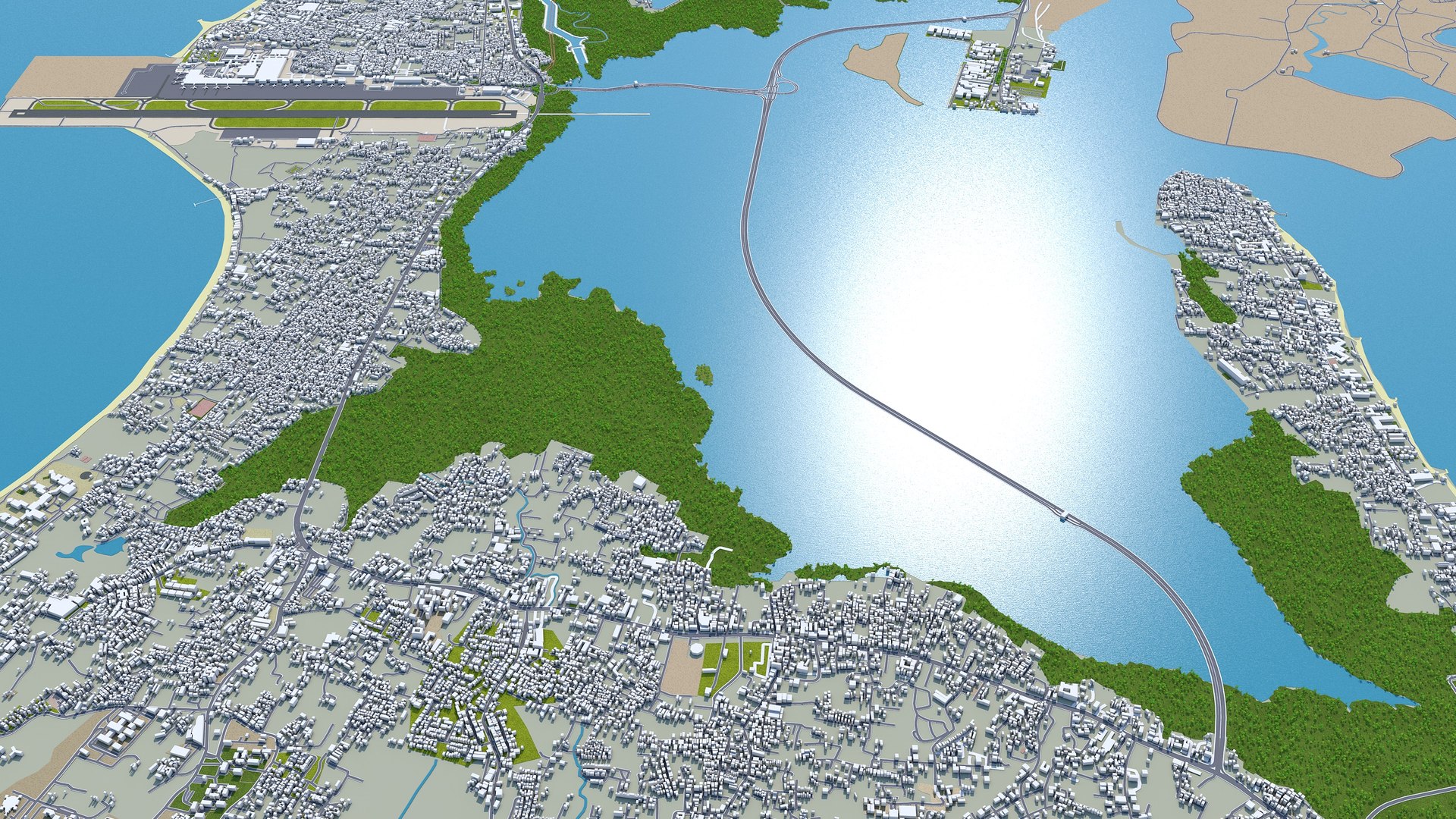 3D Denpasar Bali Indonesia - TurboSquid 1720083