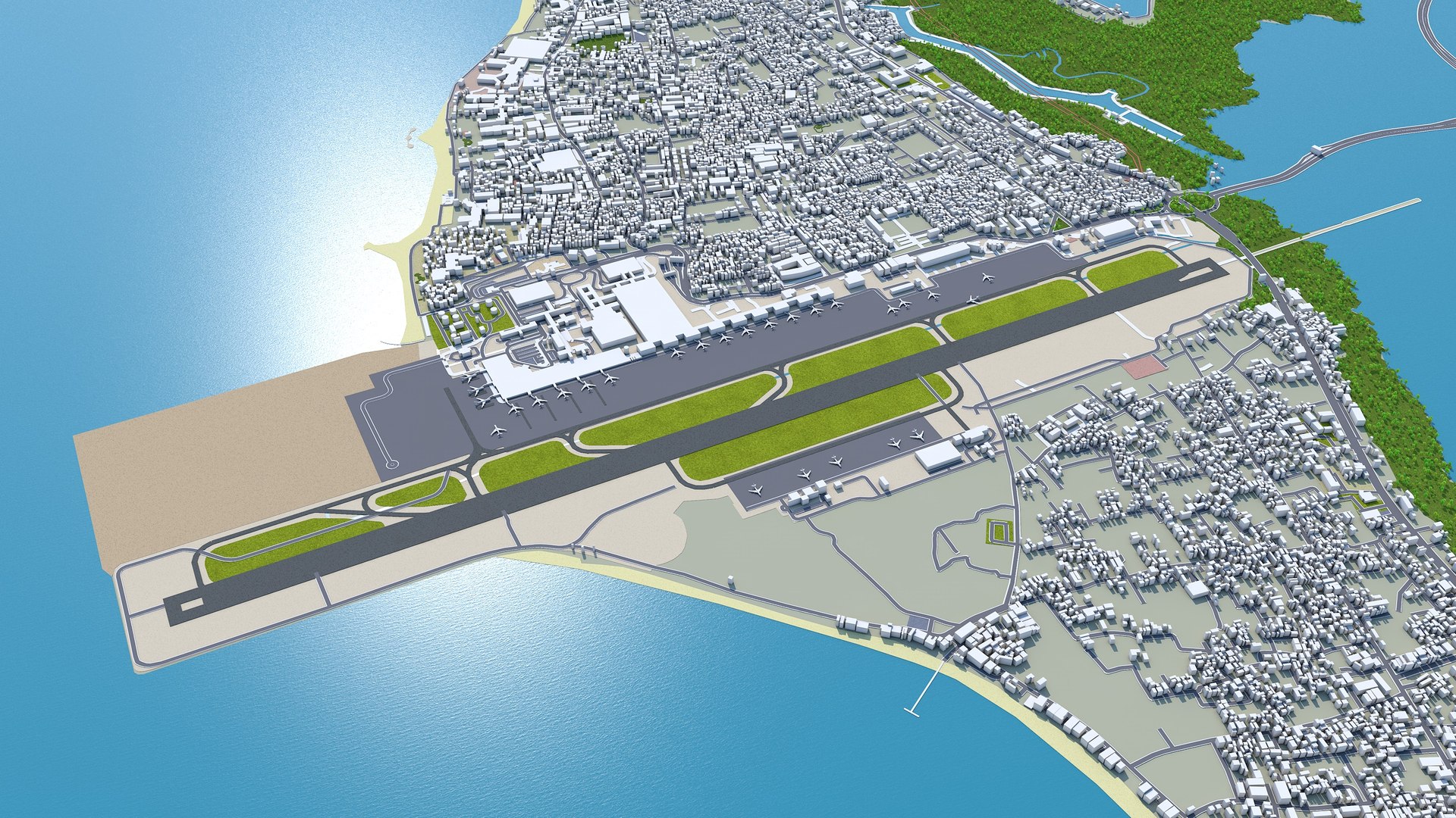 3D Denpasar Bali Indonesia - TurboSquid 1720083