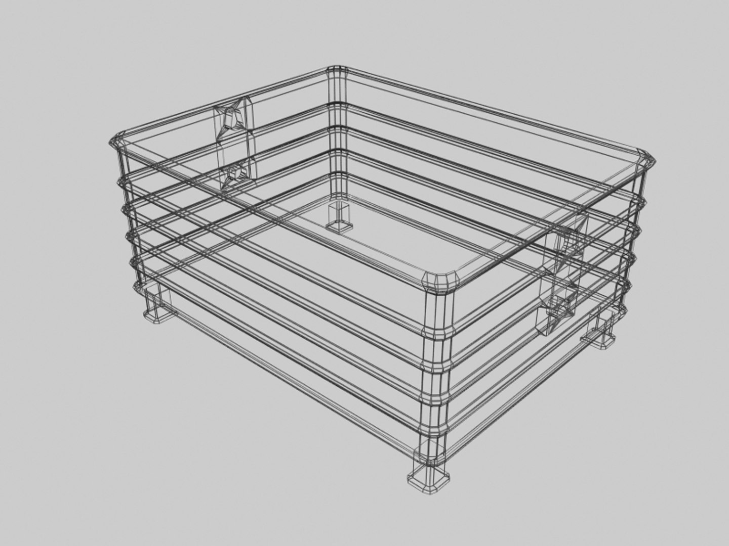 Container Factorys Scrap 3d Model