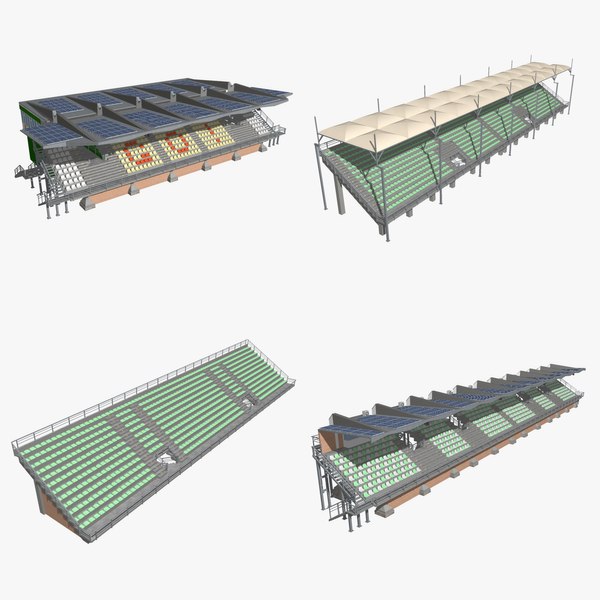 3D Grandstand Models | TurboSquid
