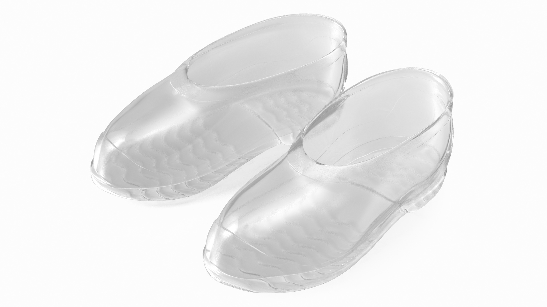 Transparent Waterproof Galoshes 3D - TurboSquid 1958537