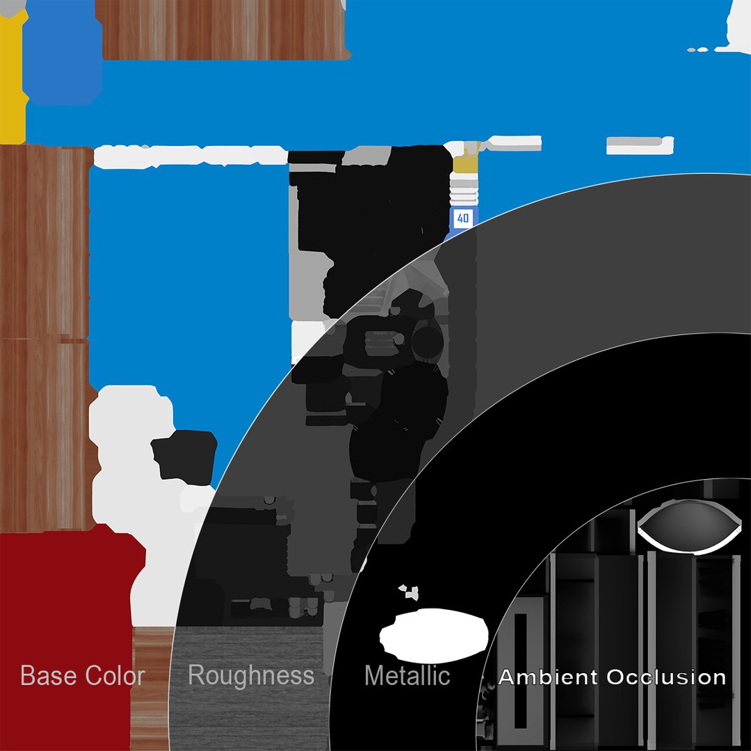 Hospital Emergency Room 8K PBR Textures 3D model - TurboSquid 2089462