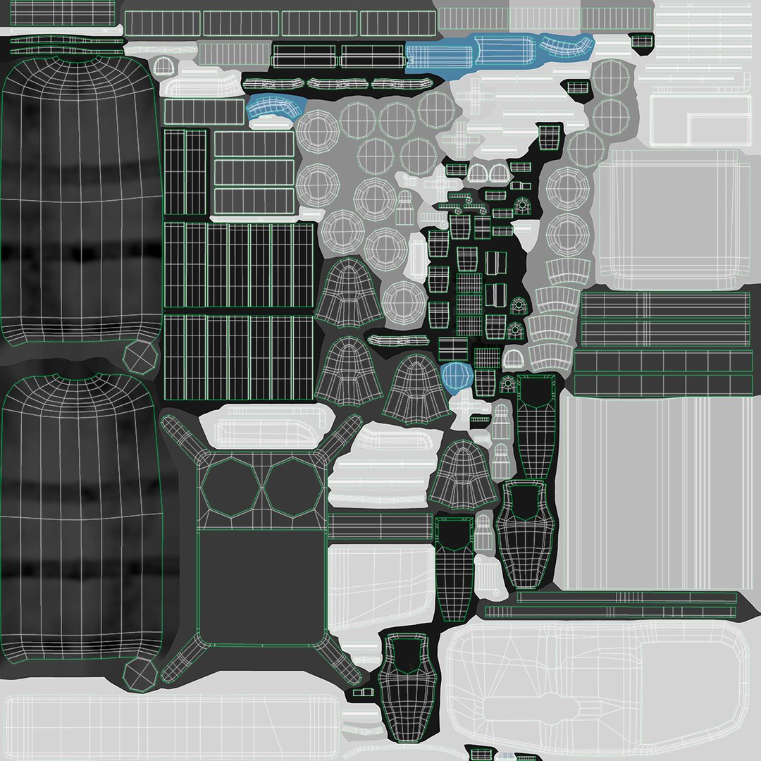 Hospital Emergency Room 8K PBR Textures 3D model - TurboSquid 2089462