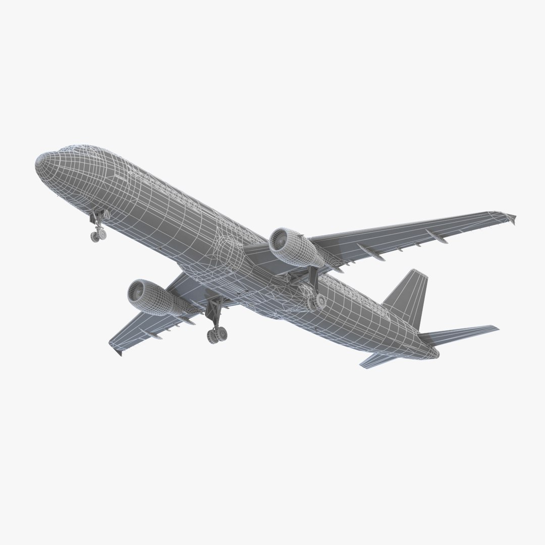 3D A321 American Airlines Plane Model - TurboSquid 1363641
