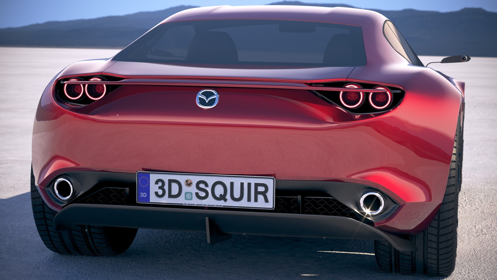 Mazda Rx-9 Vision 3D Model - TurboSquid 1196357