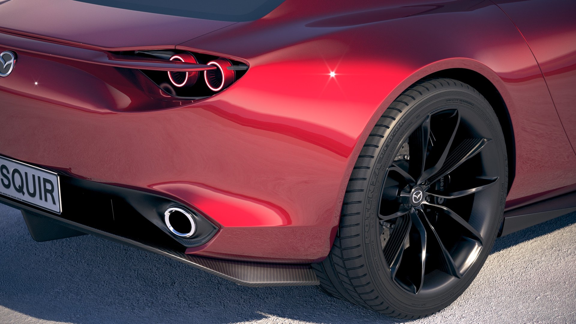 Mazda Rx-9 Vision 3D Model - TurboSquid 1196357