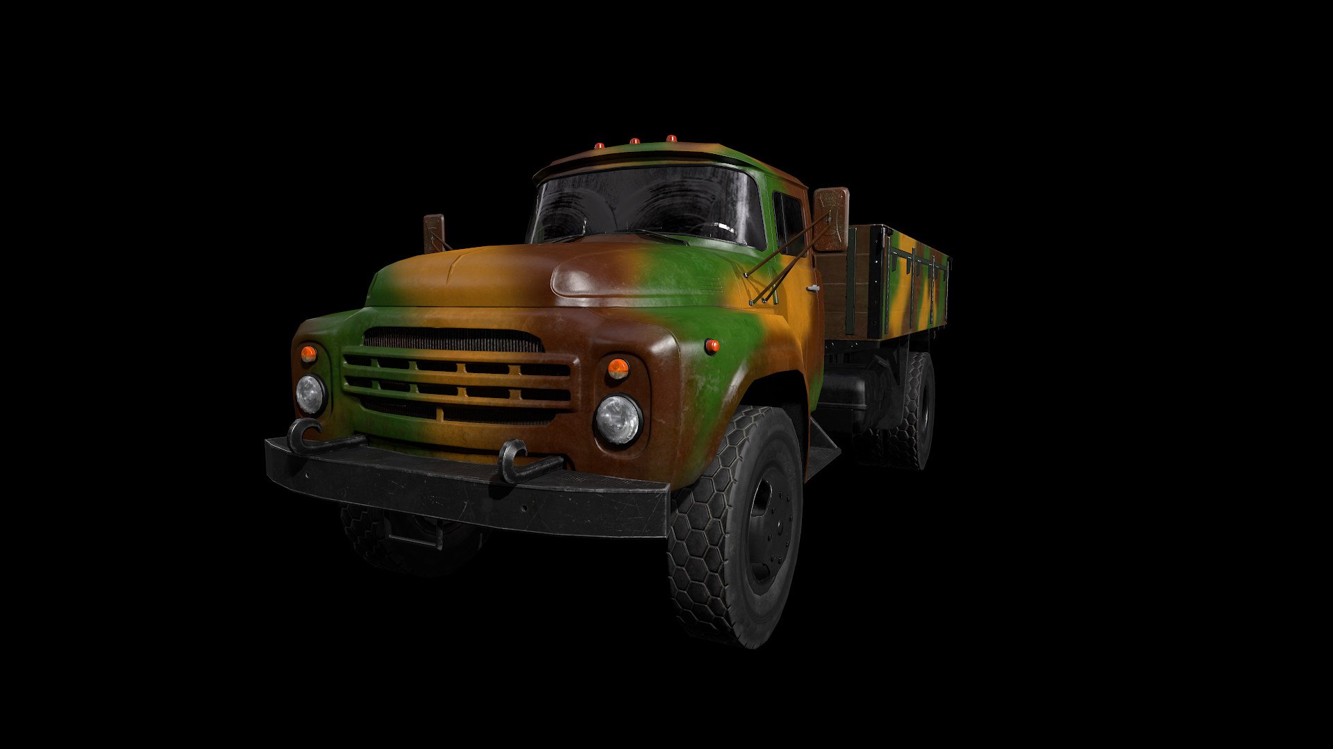 Zil 130 3D model - TurboSquid 1517647