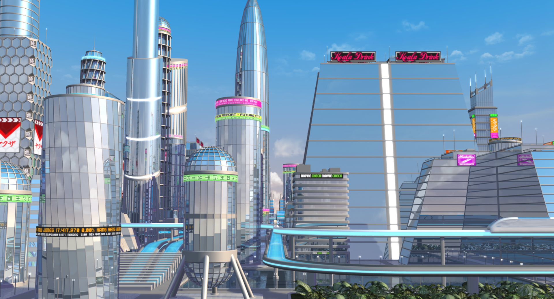 Future City Hd Obj