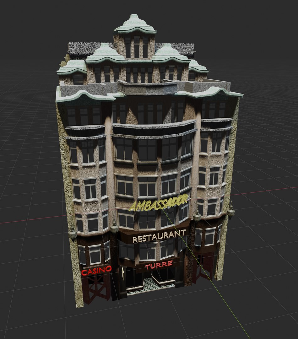 3D HOTEL In Prague - TurboSquid 1901395