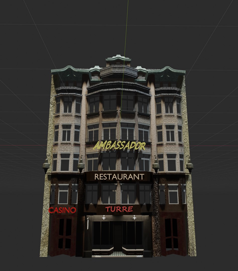 3D HOTEL In Prague - TurboSquid 1901395