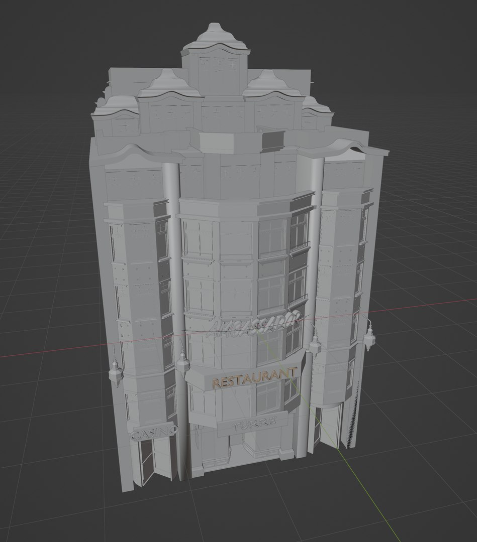 3D HOTEL in Prague - TurboSquid 1901395