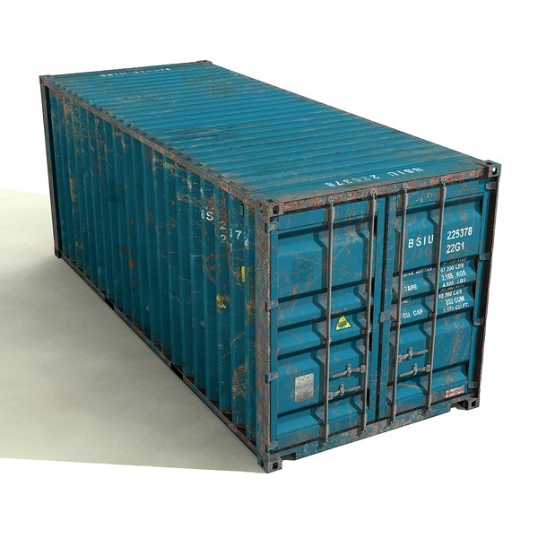 c4d ruined container 20 ft
