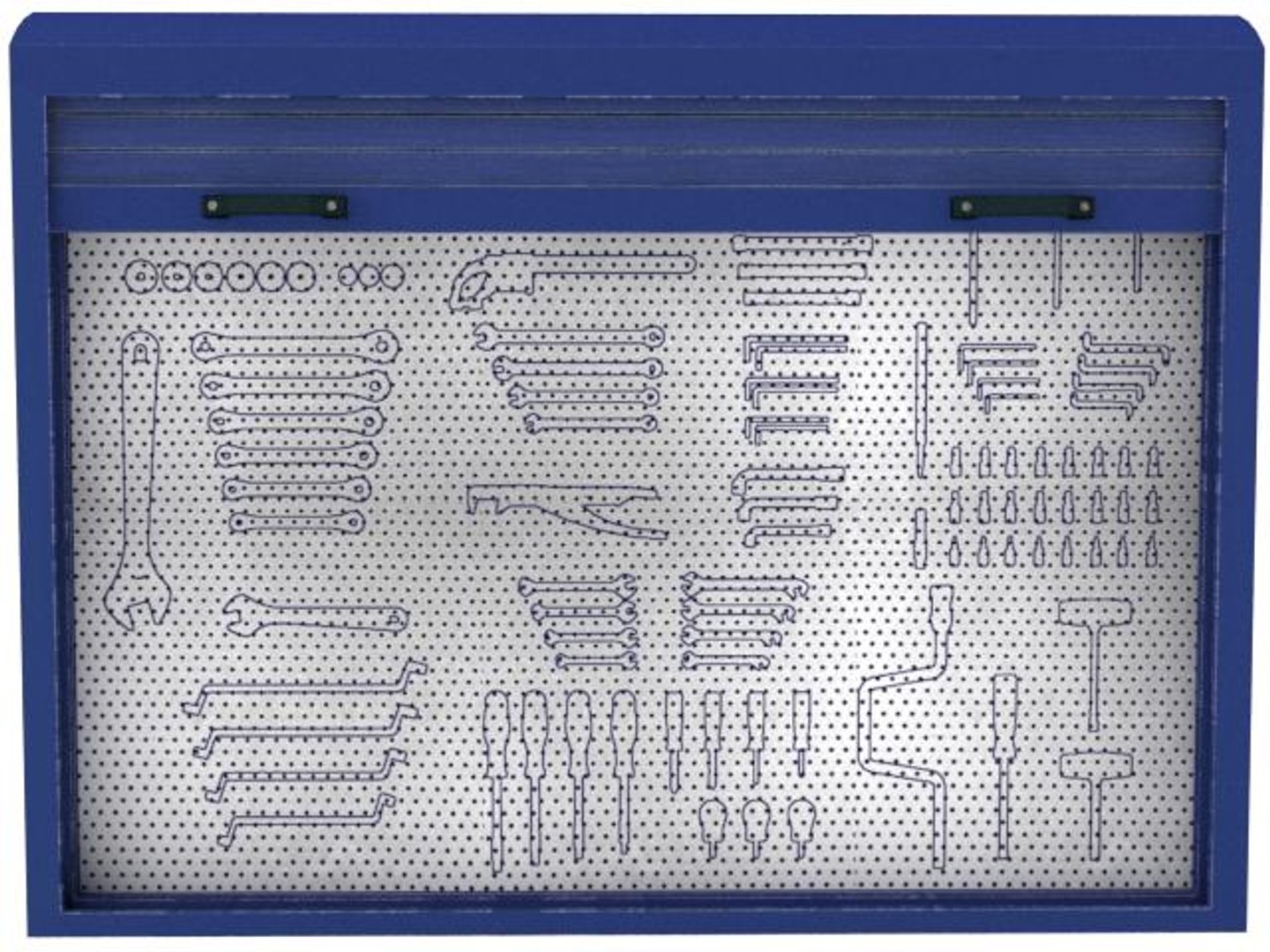3d Model Of Panel Tools
