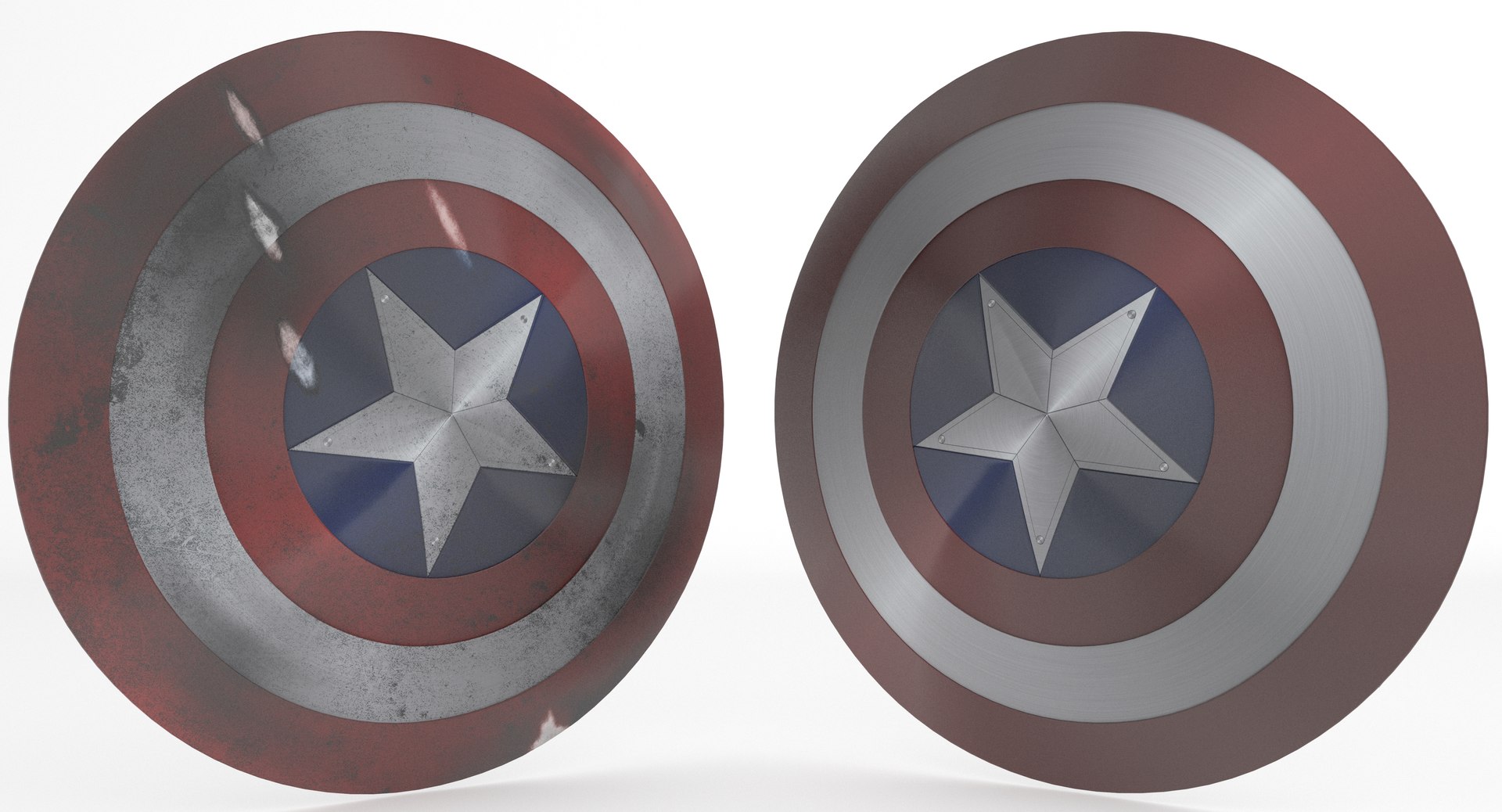 Marvel Captain America Shield 3D Model - TurboSquid 1290460