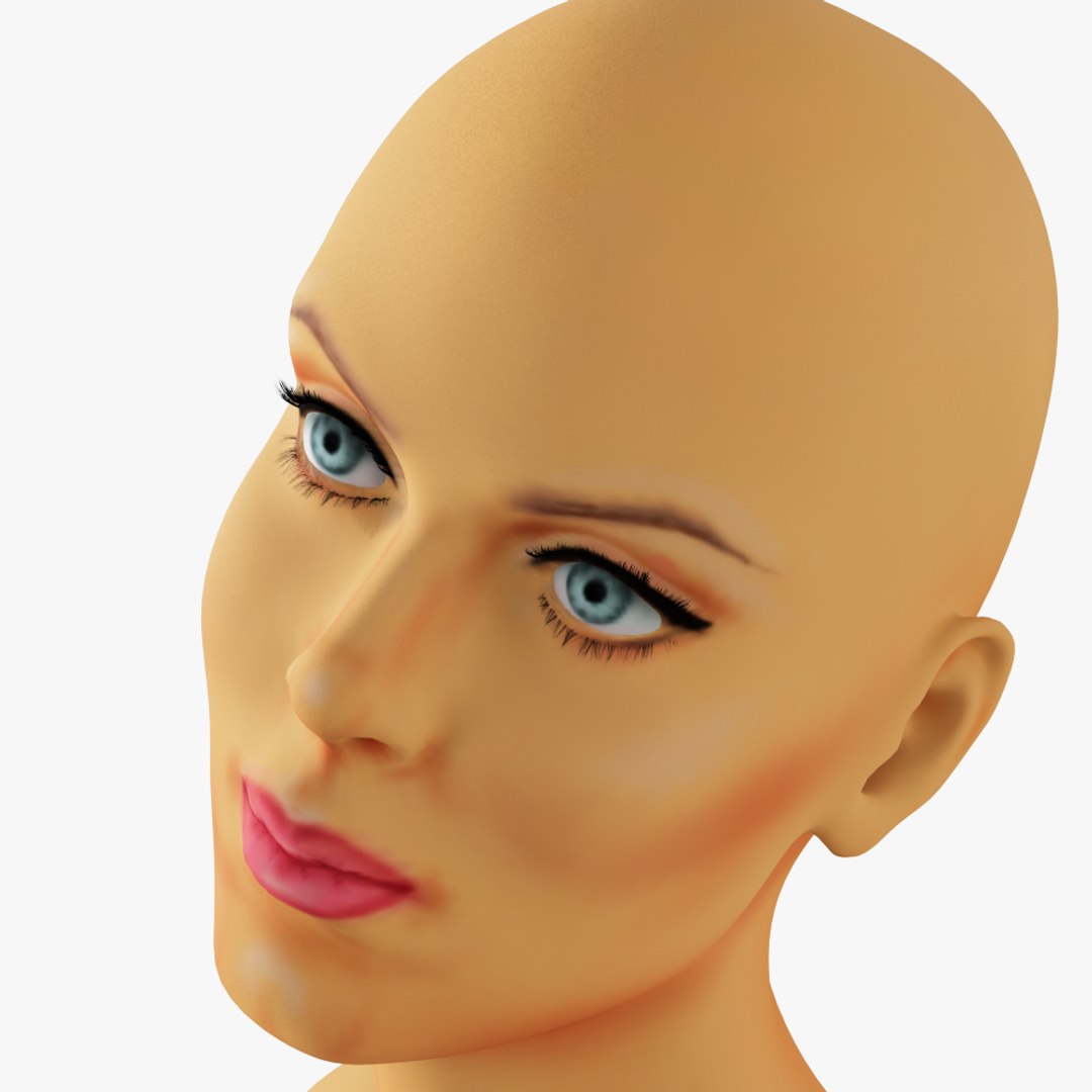 2 realistic female mannequin model - TurboSquid 1277280