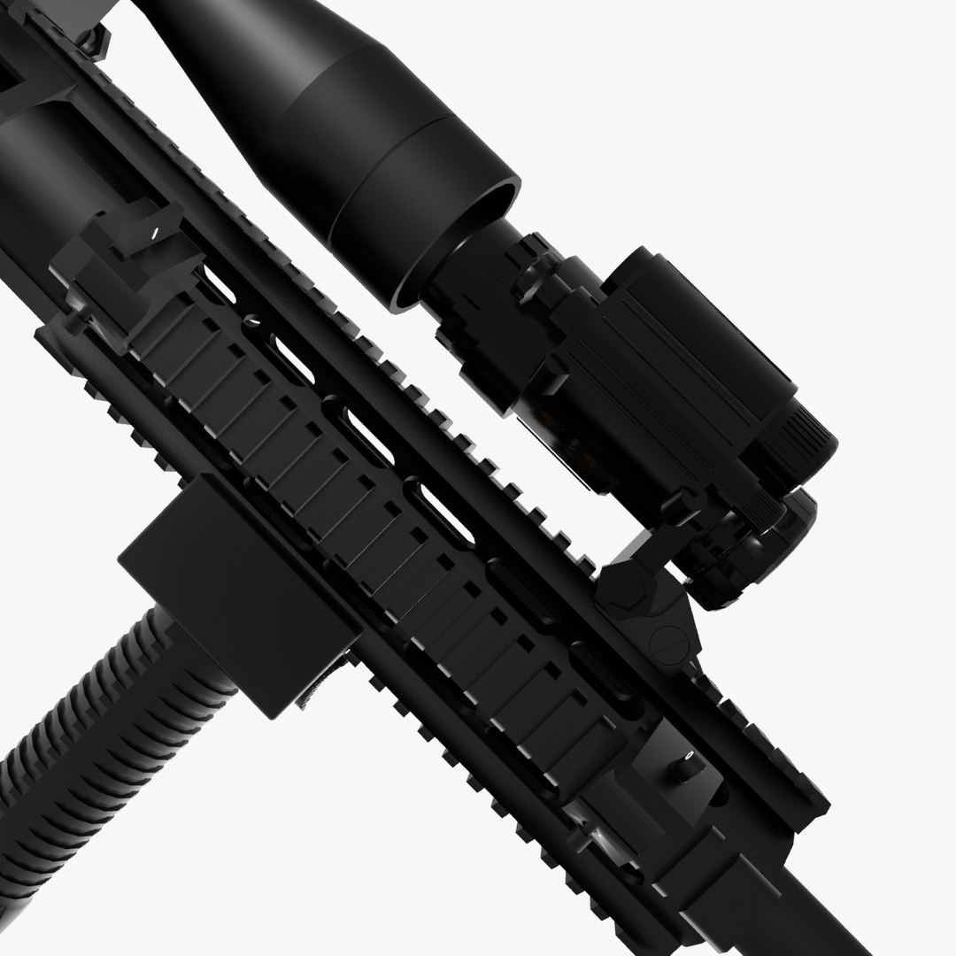 3d Model M16a4 Tactilite T2