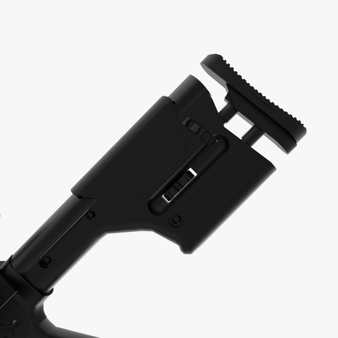 3d model m16a4 tactilite t2