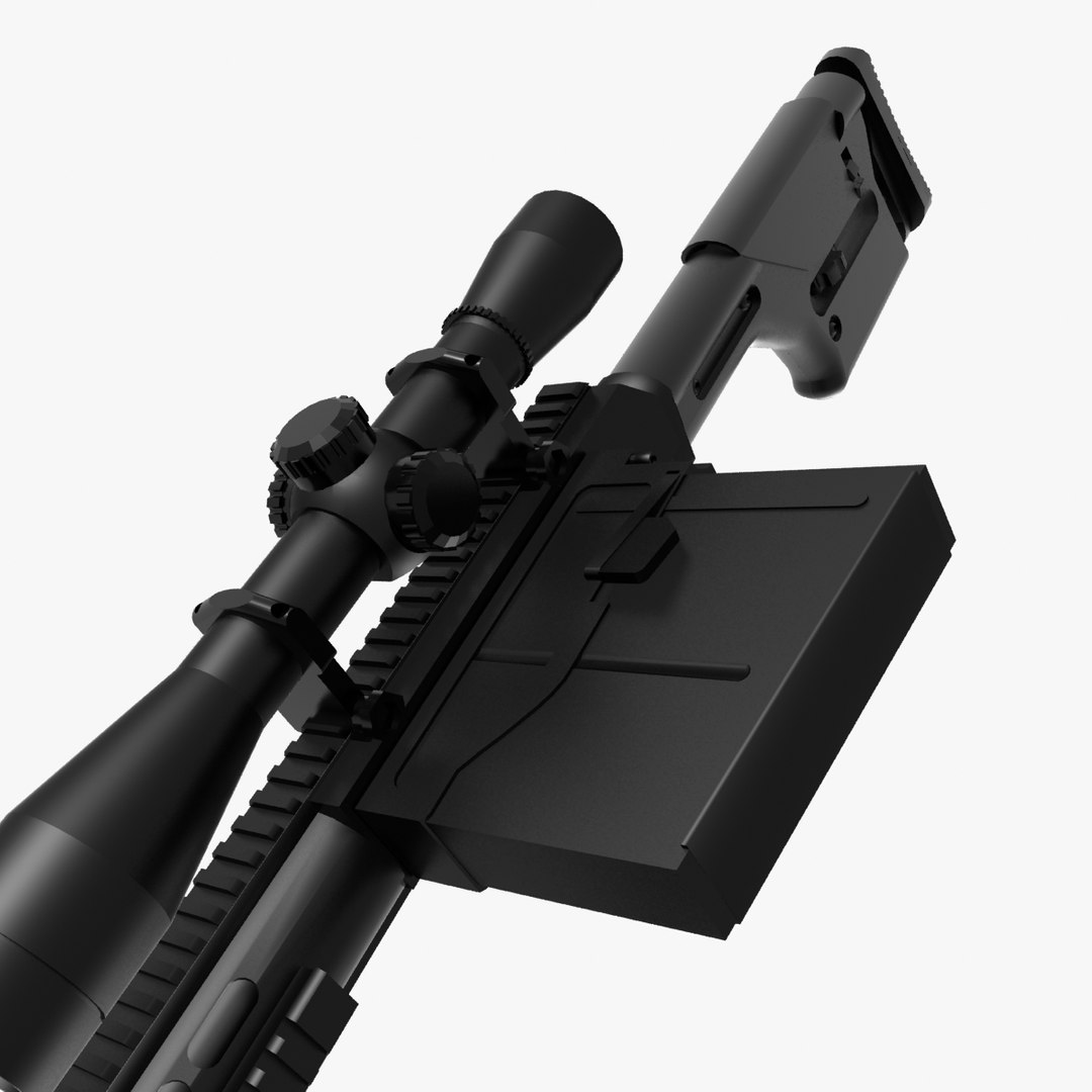 3d Model M16a4 Tactilite T2