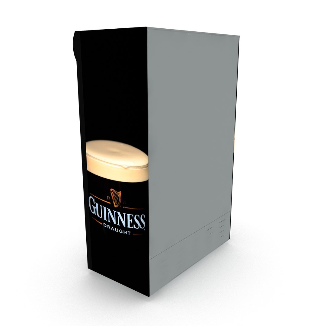 3D Guinness Fridge Sliding Doors - TurboSquid 1212420