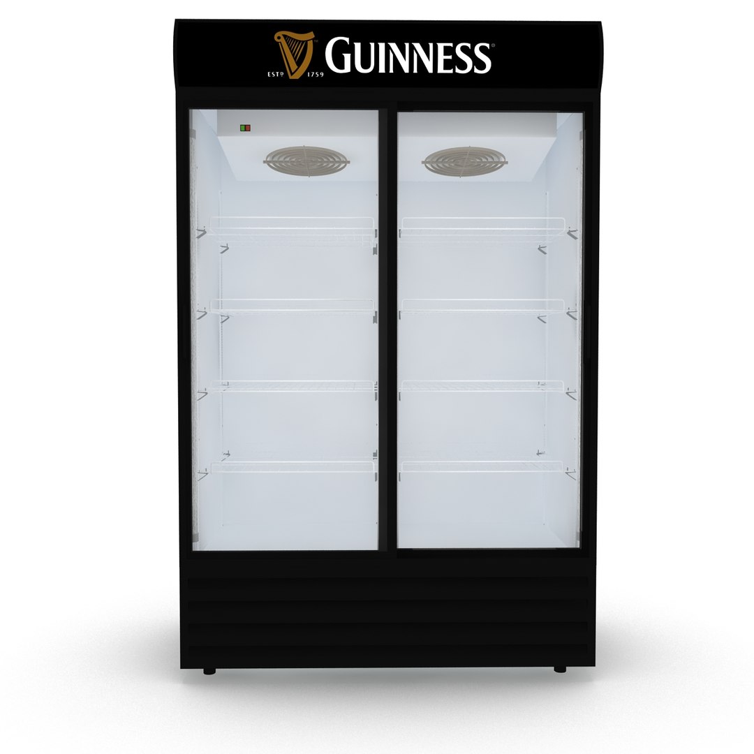 3D Guinness Fridge Sliding Doors - TurboSquid 1212420