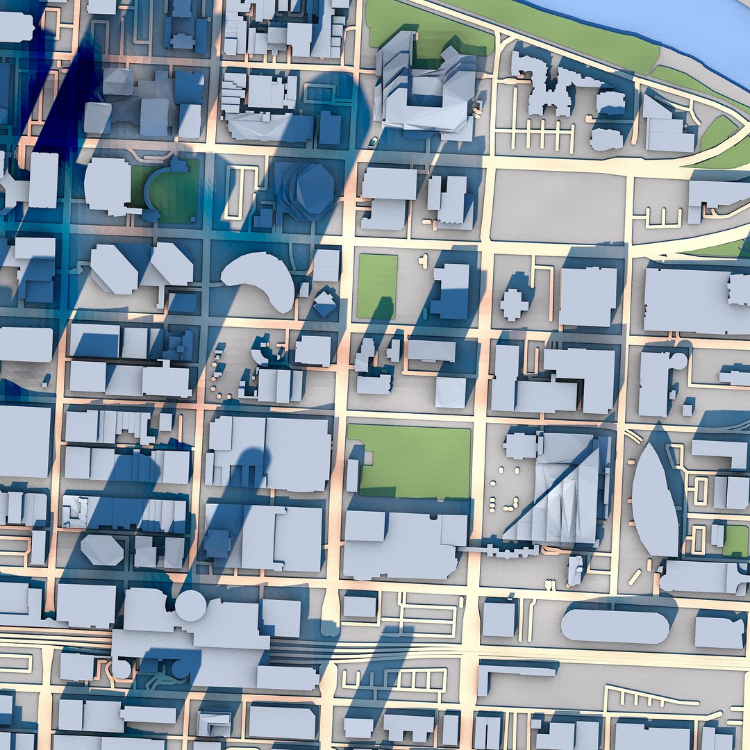 3D Model Cathedral Church Of The Redeemer In Calgary Canada ...