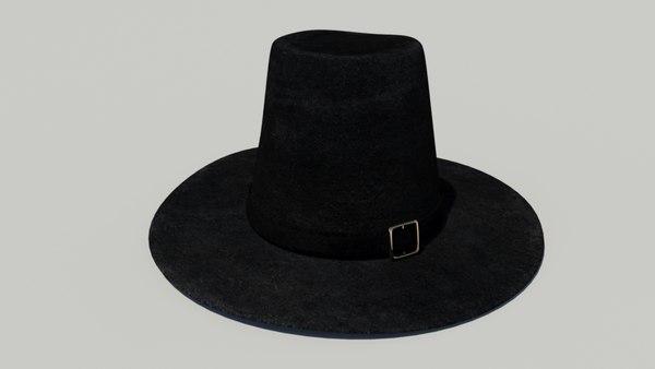 Pilgrim Hat 3D Models for Download | TurboSquid