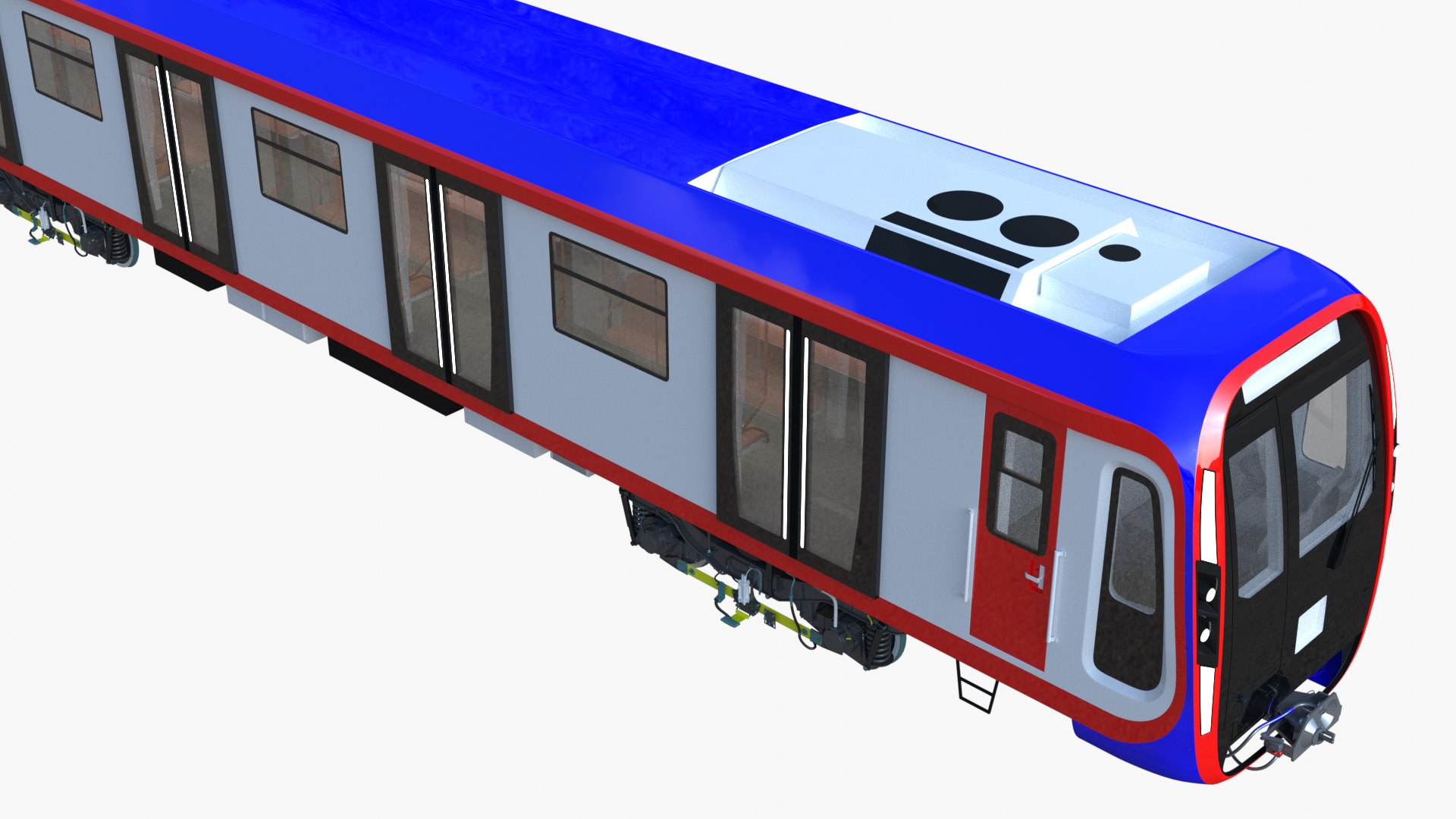 Moscow Metro Train 2020 Model - TurboSquid 1652365