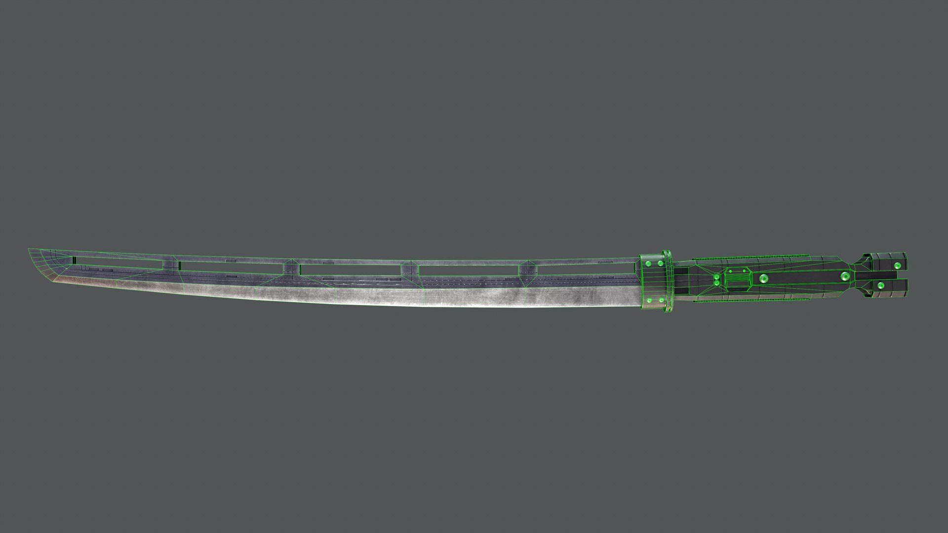 Ronin Retractable Sword 3D Model - TurboSquid 1834335