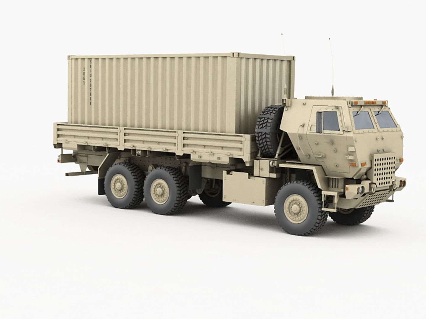 M1085 Truck Transport Cargo Containers 3D Model - TurboSquid 1611299