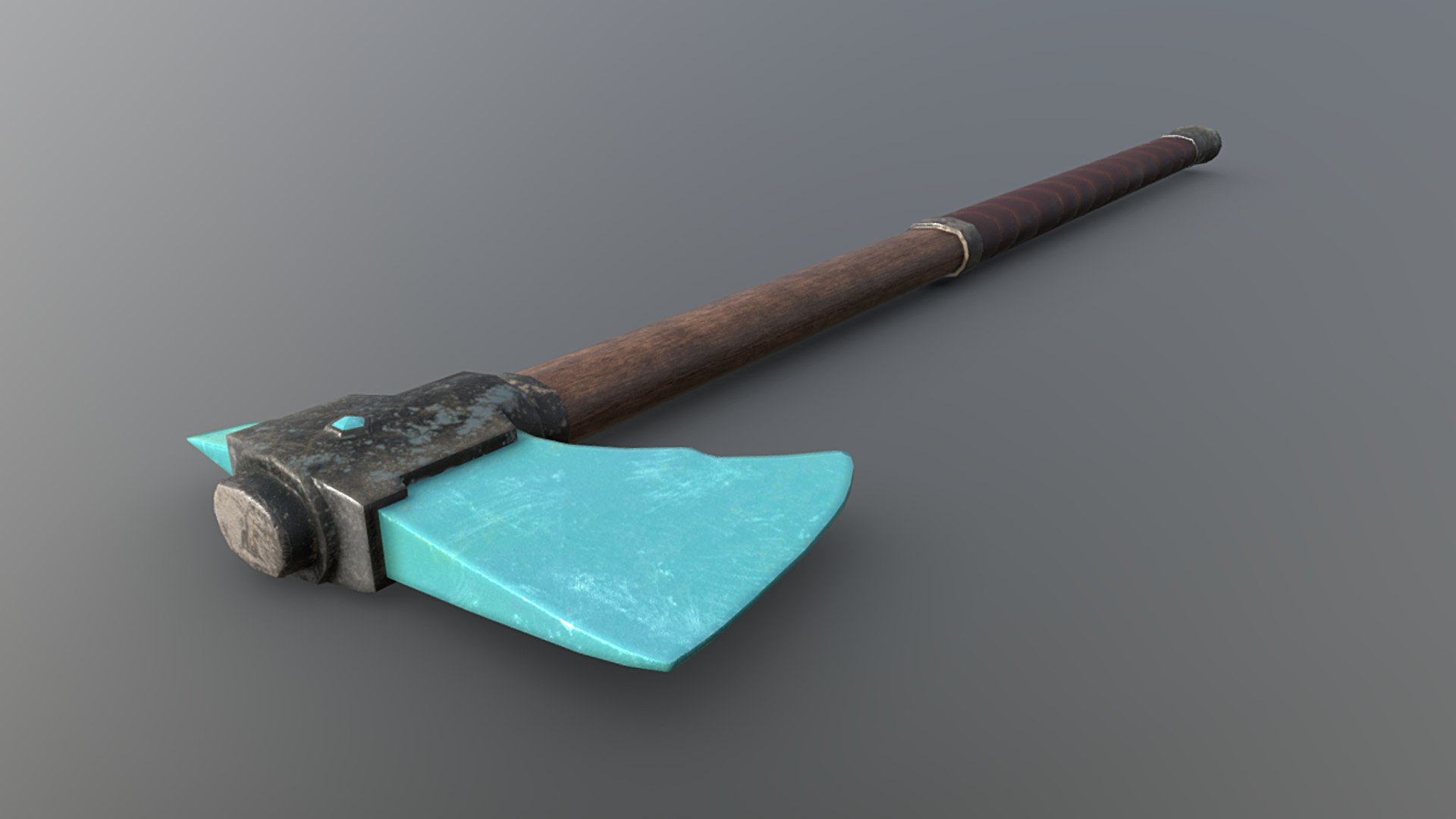 Axe - Diamond 3D Model - TurboSquid 2075418