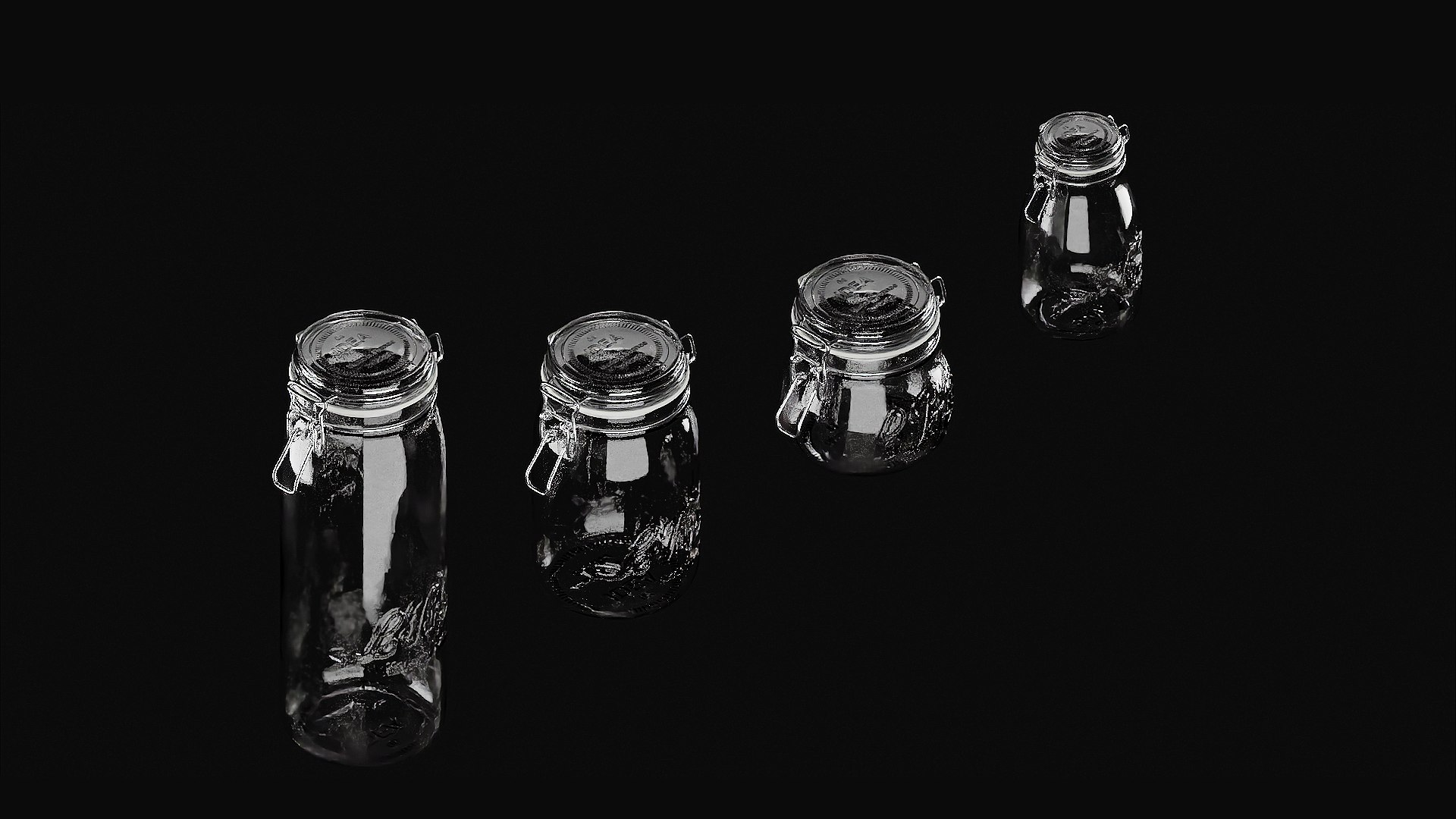 3D model Glass Jar Food Collection - TurboSquid 2139518