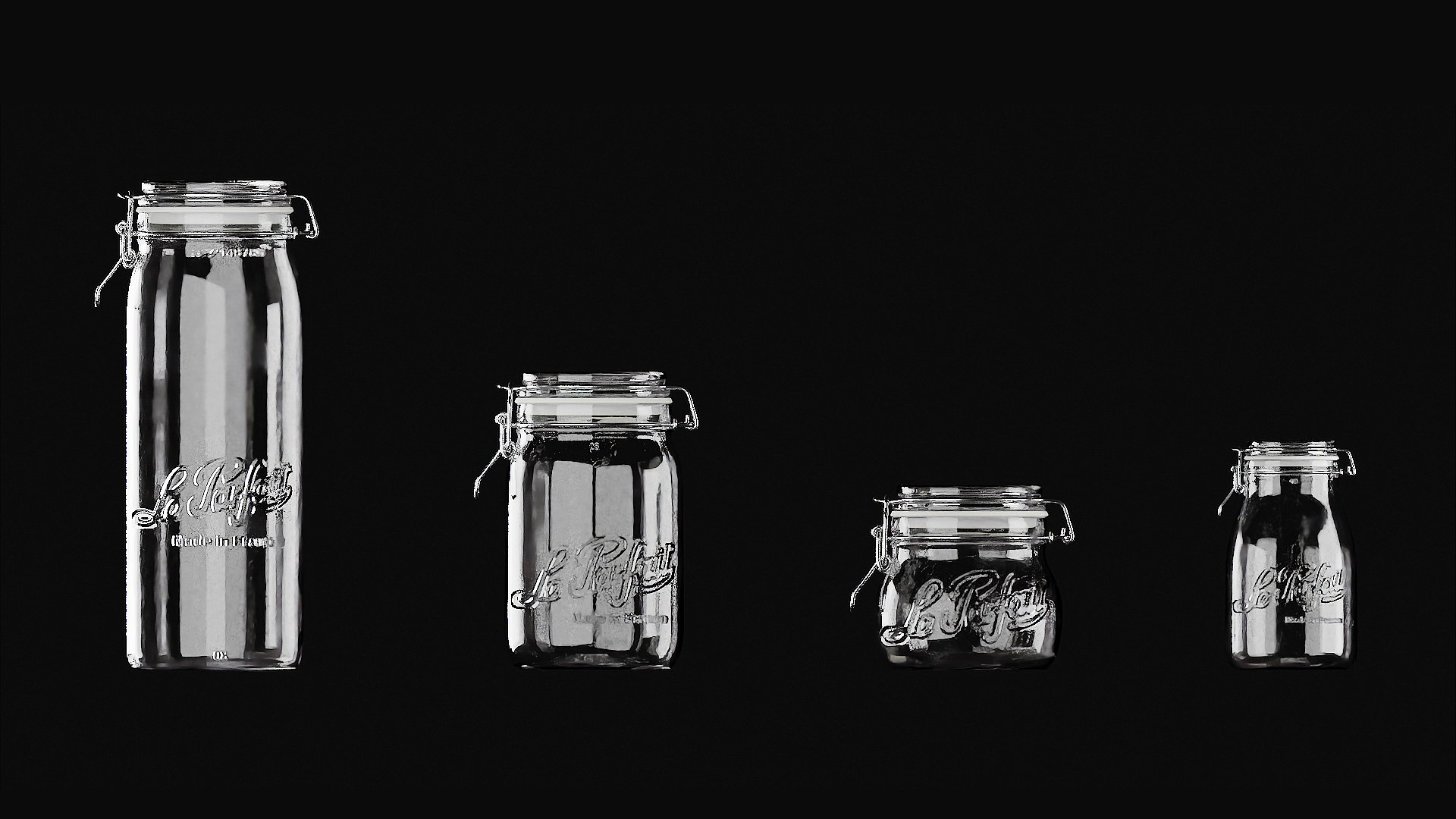 3D model Glass Jar Food Collection - TurboSquid 2139518