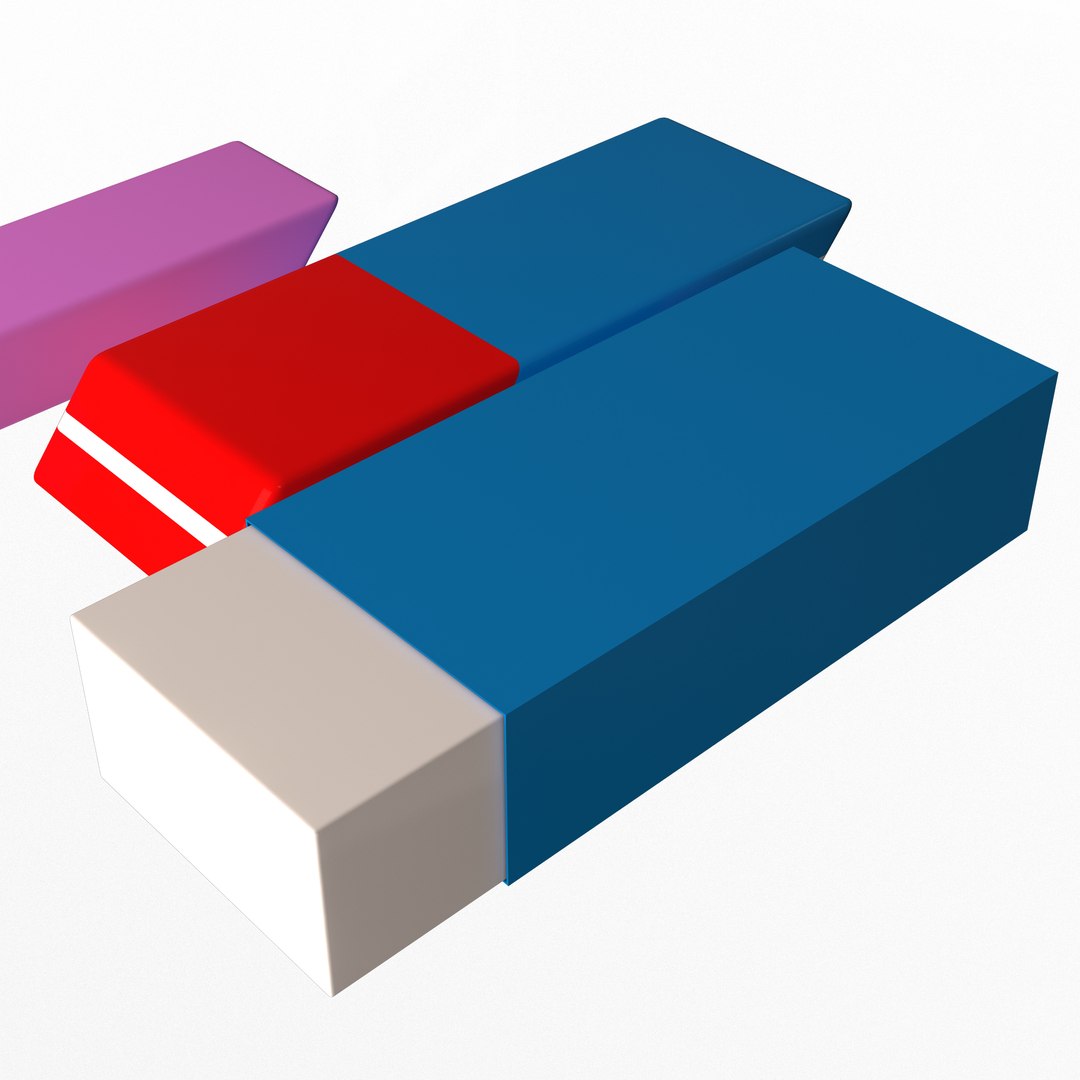 3D Model Erasers - TurboSquid 1767511