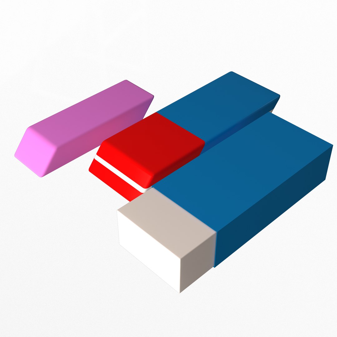 3D Model Erasers - TurboSquid 1767511