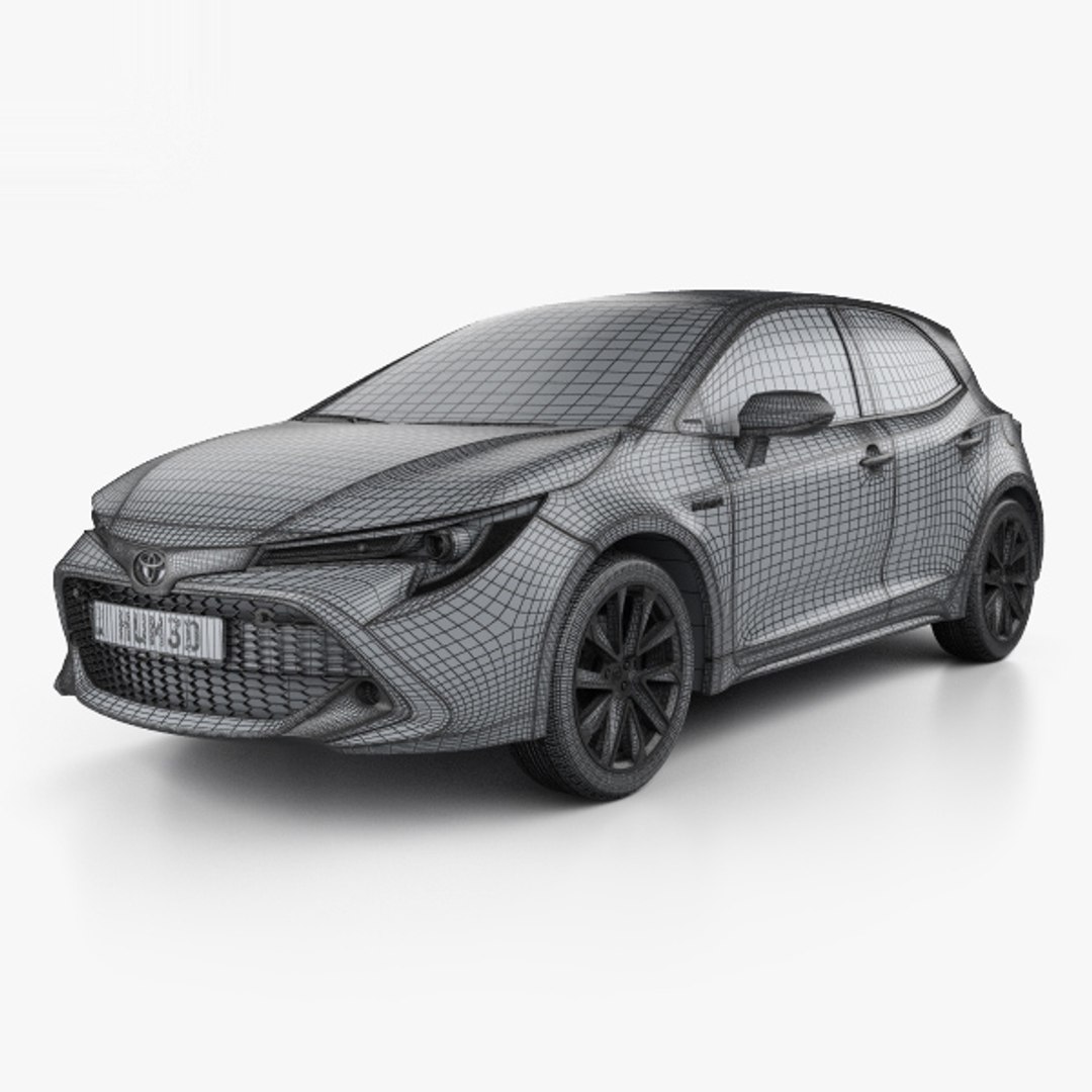 3D toyota corolla 2018 - TurboSquid 1449587