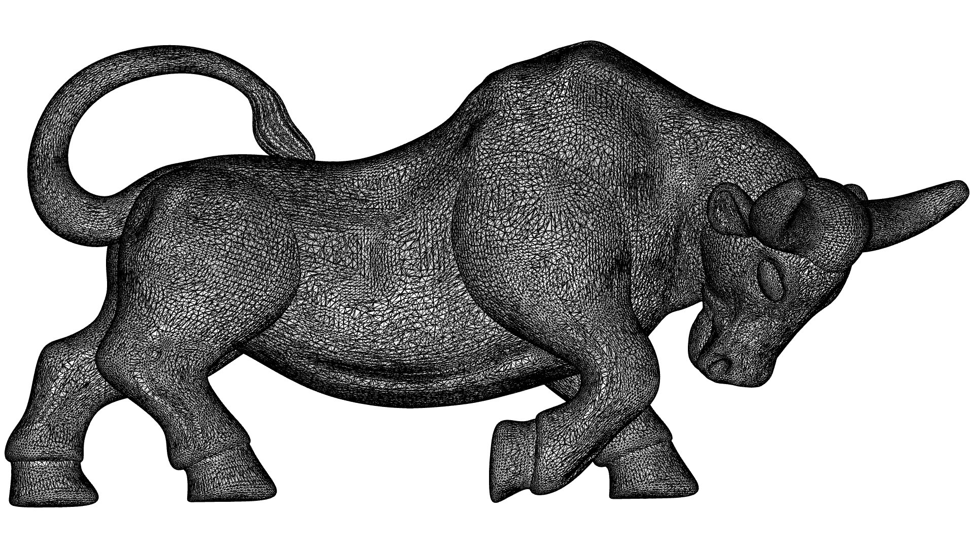 Bull body model - TurboSquid 1983080