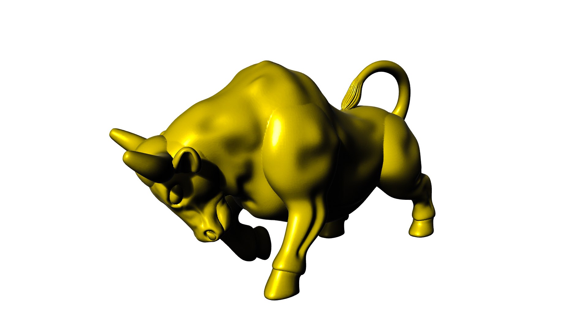 Bull body model - TurboSquid 1983080
