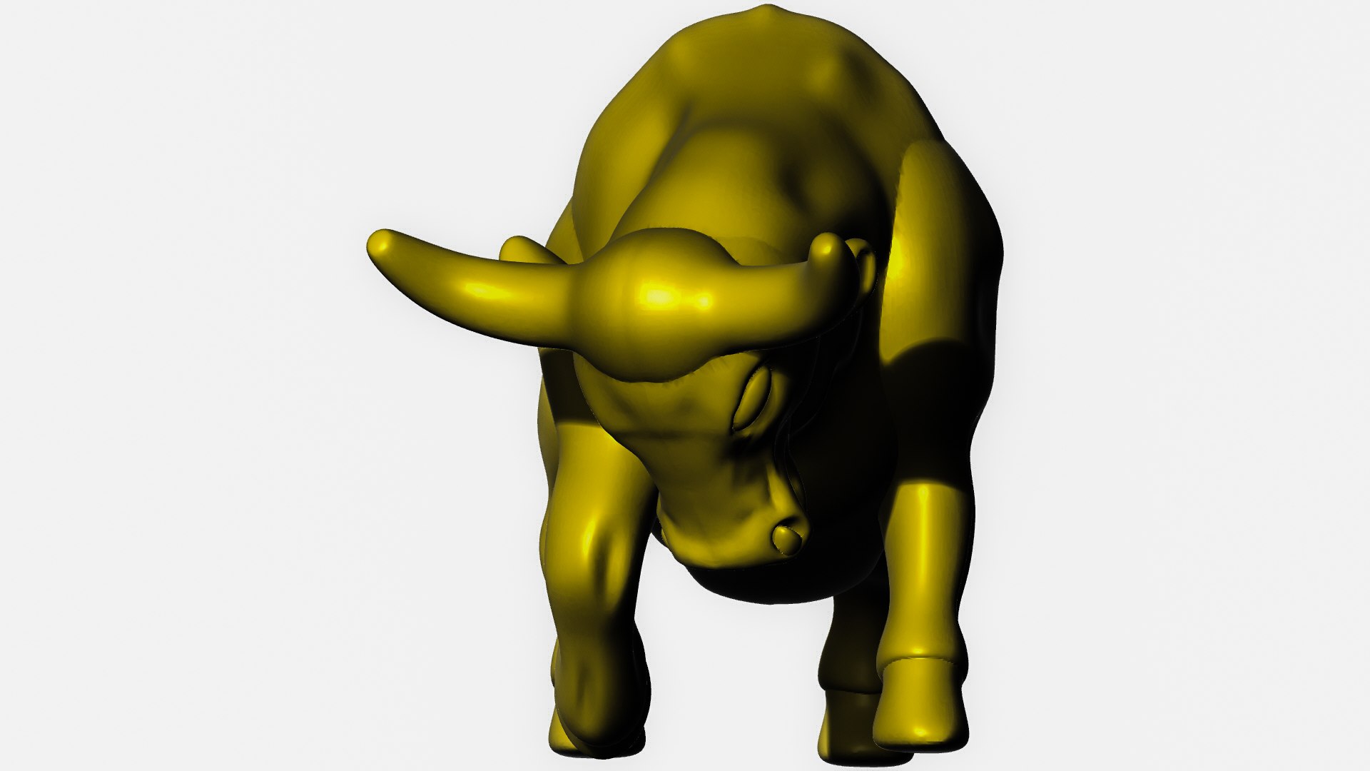 Bull body model - TurboSquid 1983080