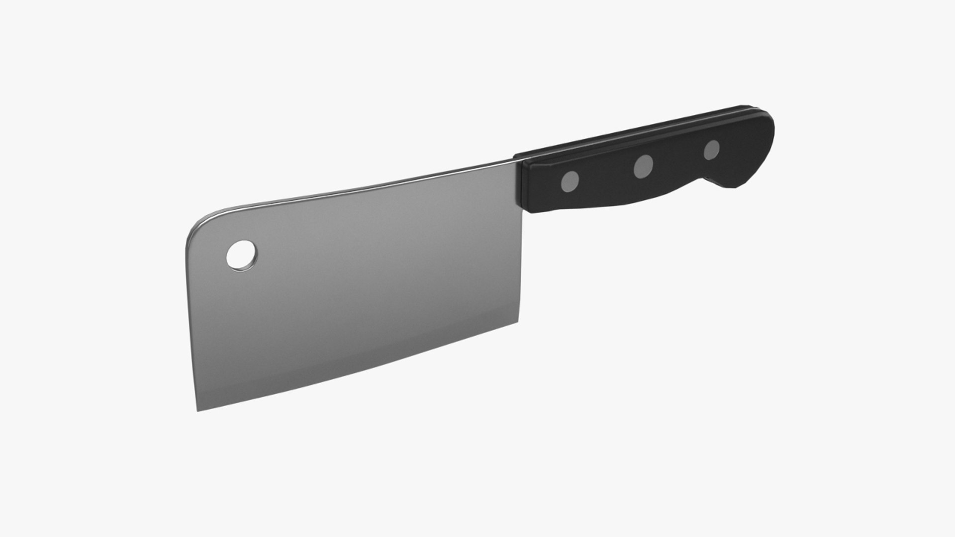 3D cleaver knife - TurboSquid 1519957