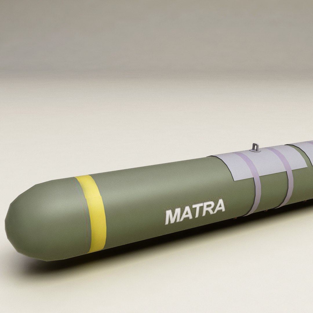 aircraft bomb blu-107 durandal 3d model