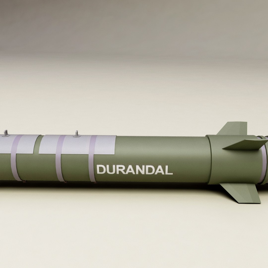 aircraft bomb blu-107 durandal 3d model