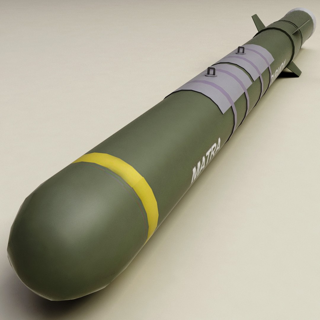 aircraft bomb blu-107 durandal 3d model