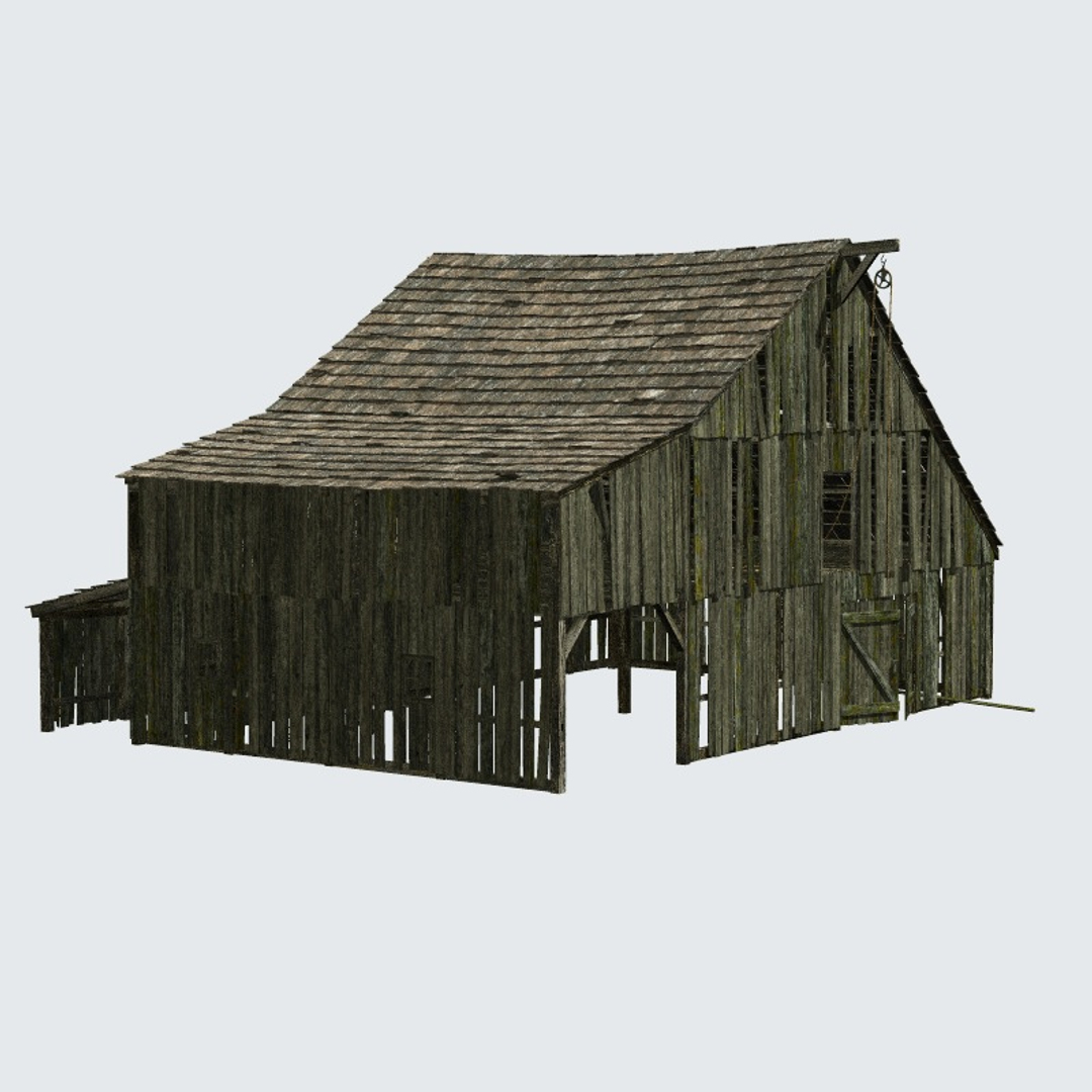 Old Barn 3d Model
